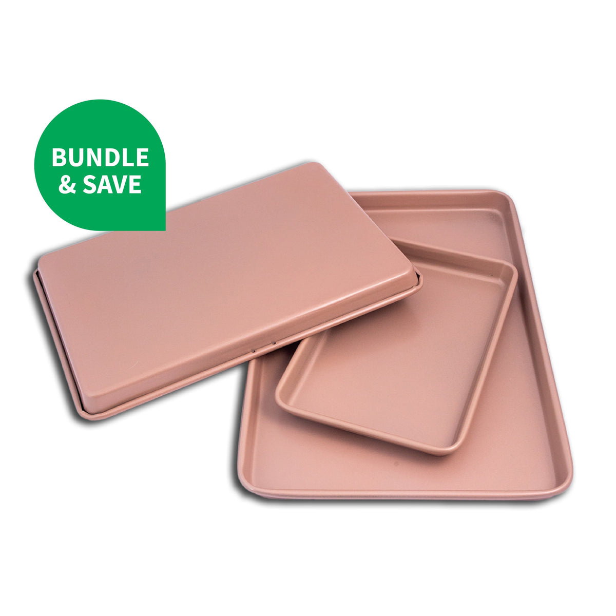 Oven Tray Set - 3 Set Non-Stick Oven Pan Bundle