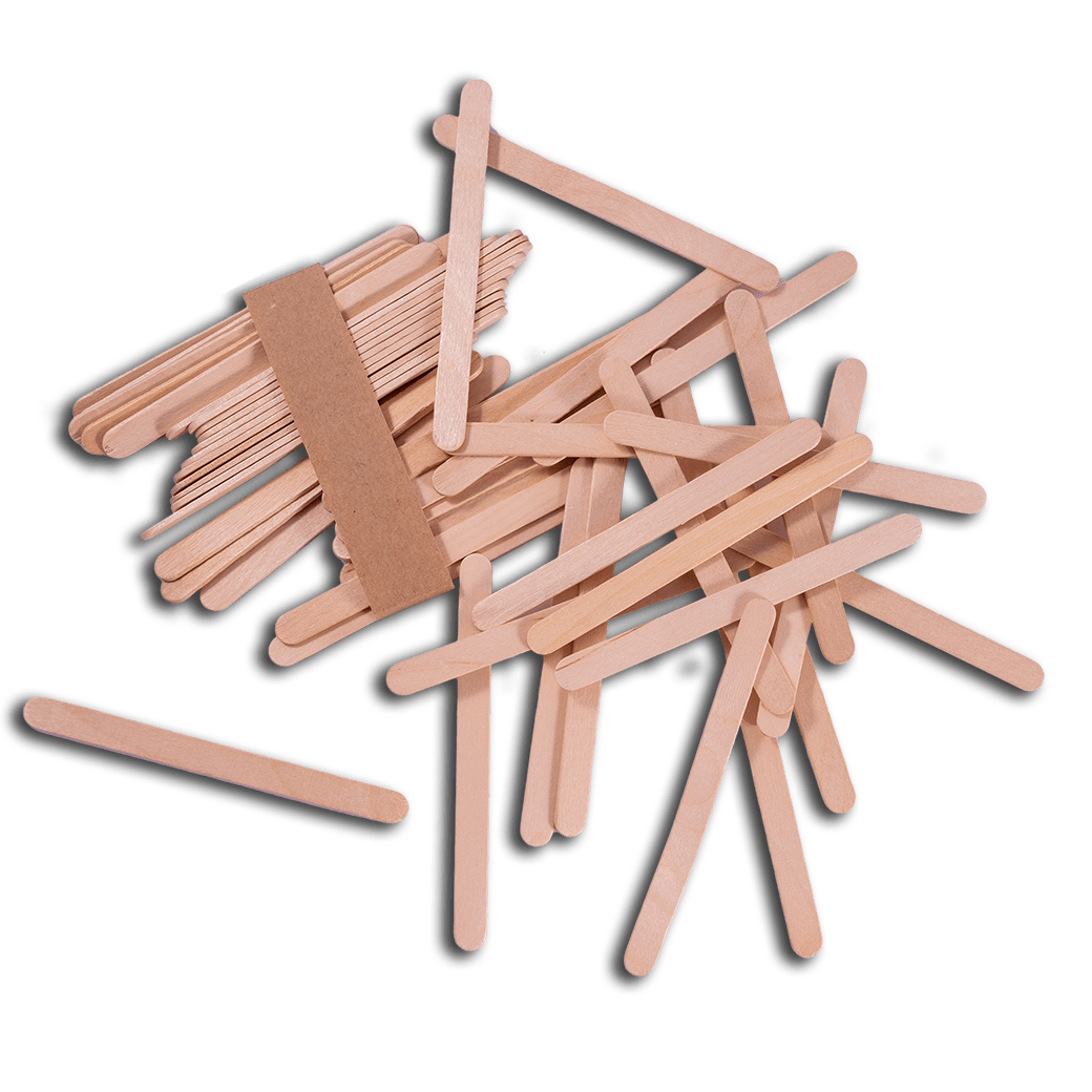 Popsicle Pop Sticks - 50 Piece Pack - Shop Online